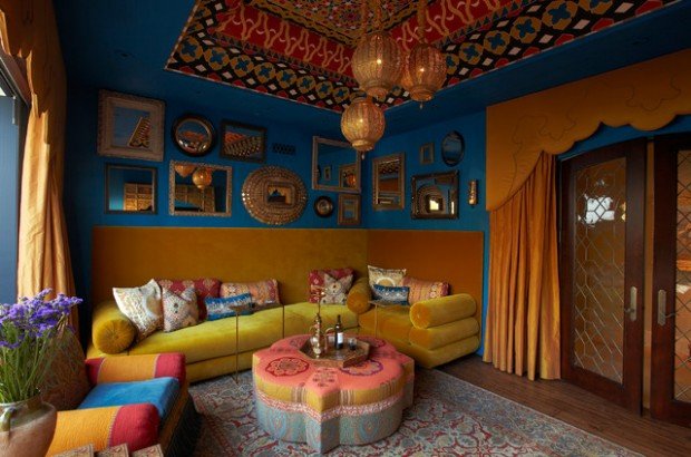 25 Modern Moroccan Style Living Room Design Ideas