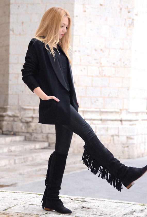 Stylish and Stunning Outfit with Long Blazers