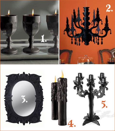 Simple And Easy Gothic Halloween Decorations