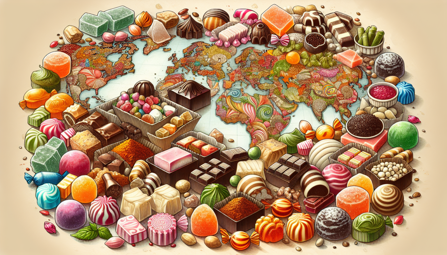 Sweet Treats Around the World: Discovering Candies from Different Cultures